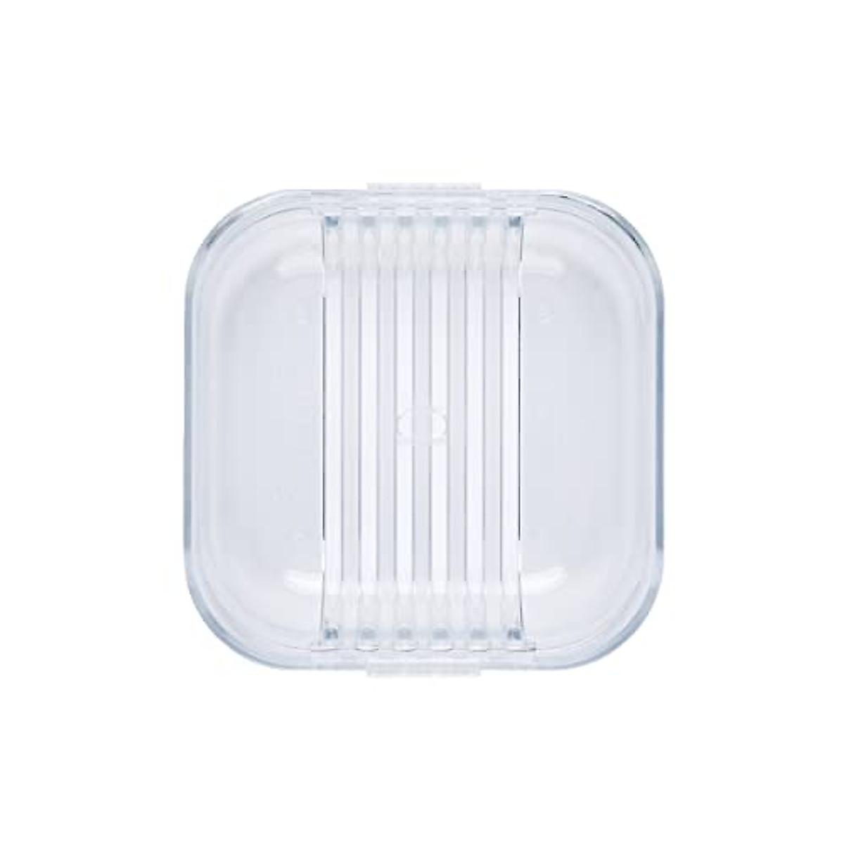 PackIt Mod Snack Bento Food Storage Container, Mint Green, Shatterproof Crystal Clear Base, with Leak-resistant Dividers and Lid, Microwavable, Dishwasher Safe, Perfect for Snacks