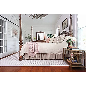 Simply Southern Cottage Lecompte Area Rug, 5' x 7', Beige
