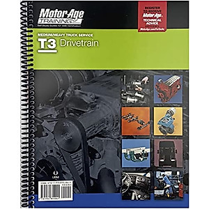 ASE Test Prep Medium and Heavy Truck Study Guide Set - ASE T1-T8 (Motor Age Training)