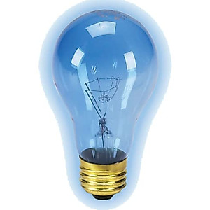 Zilla Incandescent Day Blue Light Bulb for Reptiles 150 Watt - Pack of 2