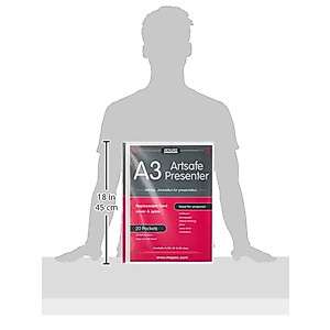 Mapac A3 Artsafe Presenter, Synthetic Material, 44x2x33 cm