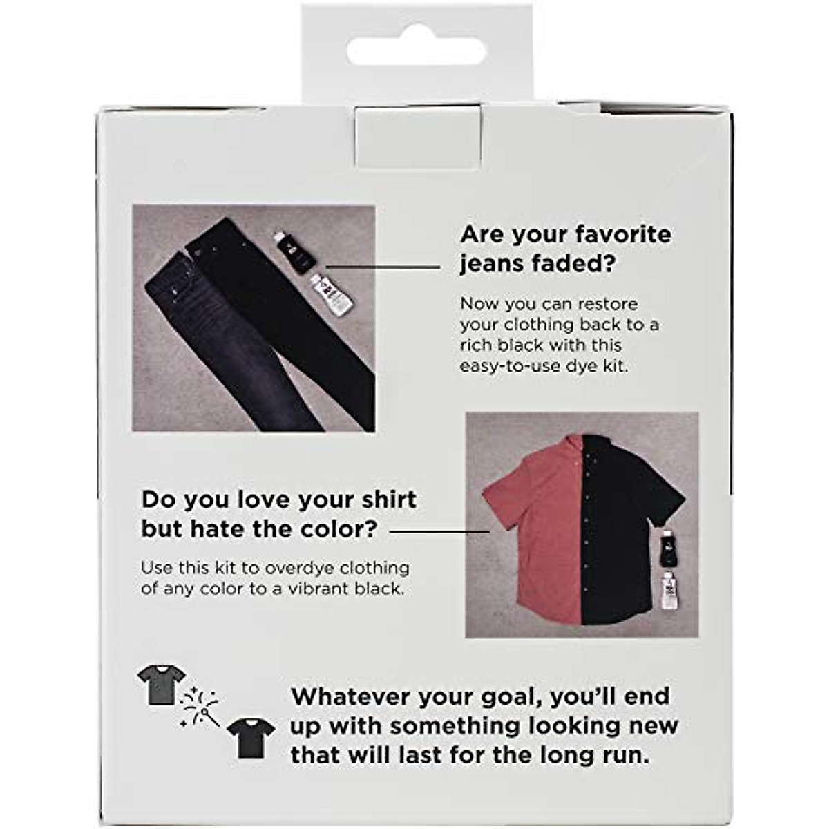 NAKOMA PRODUCTS 85857 RIT TIE DYE KIT BACK2BLACK, Back to Black