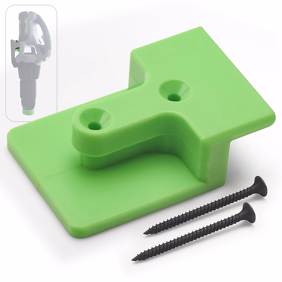 Leaf Blower Wall Mount Bracket for Ego Power+ 530CFM, 650CFM, 615CFM, LB5300 Leaf Blower, Easy to Store Your Blower, with Accessories(Does not Conform to self 765 cfm)