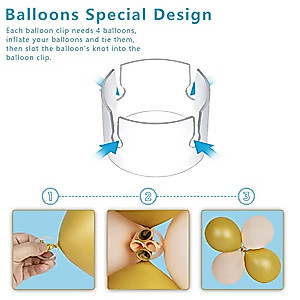 OurWarm Balloon Column Stand Kit Metal, 81 Inch Adjustable Balloon Tower Stand Kit Set of 2 with Heavy Water Bases, Balloon Arch Kit Stand with Manual Pump for Wedding Birthday Baby Shower Graduation