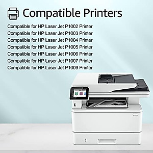 greencycle Compatible Toner Cartridge Replacement for HP 35A CB435A Work with Laser Jet P1005 P1006 P1007 P1002 P1004 P1008 P1009 Printer (Black, 1-Pack)