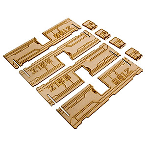 The Broken Token Zone 186 Objective Room Sci-Fi Terrain Building