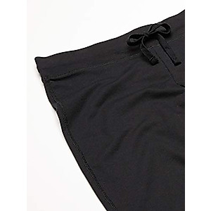 Hanes Women's French Terry Pant, Black, Large