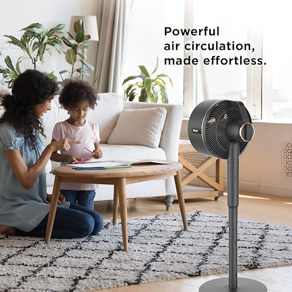 Shark FlexBreeze Indoor Fan for Home, Office & Bedroom, Corded & Cordless, Pedestal & Tabletop Oscillating Fan with Remote, Portable with InstaCool Misting Attachment for Outdoor Usage, FA222