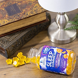 Melatonin Sleep Gummies Sugar Free - 6 mg Natural Melatonin Sleep Gummies for Adults, Extra Strength Sleep Gummy Supplements, Occasional Sleeping Support Supplement, Gomitas para Dormir - 120 Gummies