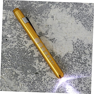 ULTECHNOVO Props Pen Torch Medical Cases Cute LED Pen Rechargeable Pen Light Accessories Yellow