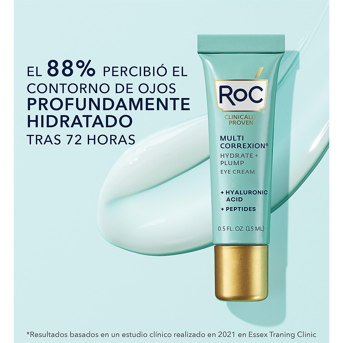 RoC Multi Correxion®, Hydrate + Plump, Eye Cream, 0.5 fl oz (15 ml)