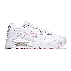 Nike Air Max 90 LTR White/Pink Foam-White-White (CD6867 121) - 12.5