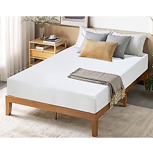 Capacmkseh Full Size Bamboo Charcoal Infused Cooling Gel Memory Foam Mattress for a Cool Sleep & Pressure Relief, Medium Firm Comfort & Supportive Mattresses, Bed in a Box, CertiPUR-US Certified