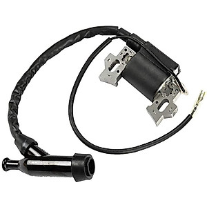 Ignition Coil with Spark Plug + Air Filter Replacement For Honda GX120 GX160 GX200 Engine Generator Rototiller 4589693 30500-ZE1-073