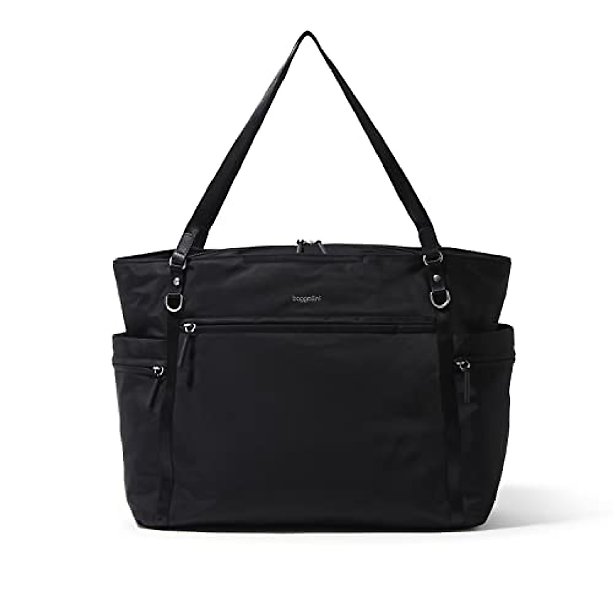 Baggallini Womens Voyage Essential Tote, Black, One Size US