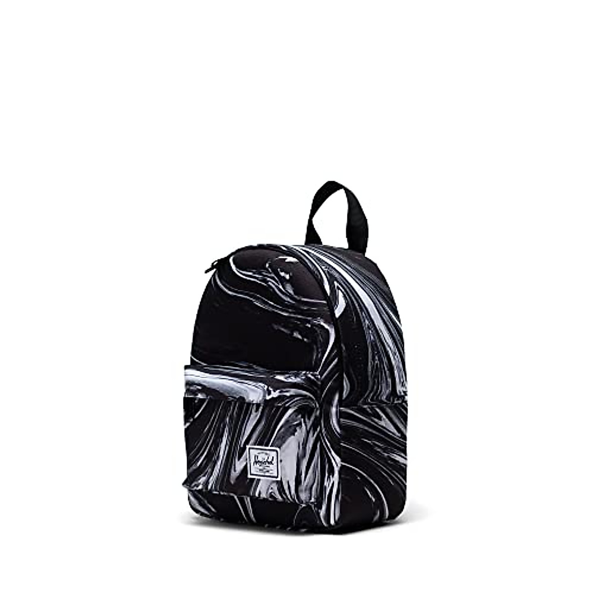 Herschel Classic Mini, Paint Pour Black, One Size