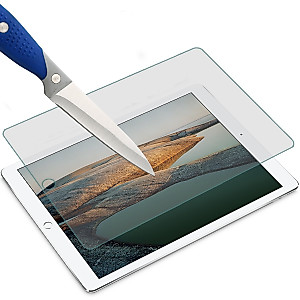 Mr.Shield [2-PACK] Designed For iPad Pro (12.9" Inch) [2015-2017 Version] [Tempered Glass] Screen Protector [0.3mm Ultra Thin 9H Hardness 2.5D Round Edge] with Lifetime Replacement