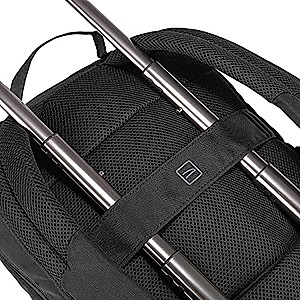 TUCANO LUP Ultraslim light backpack durable technical fabric for 15.6 in laptops, MacBook Pro 16 in - Black