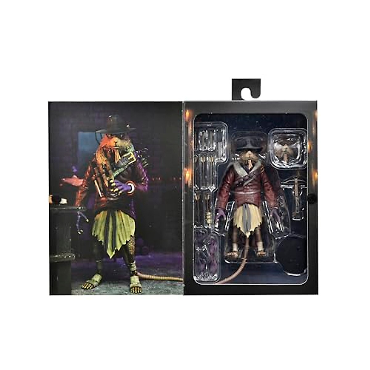 NECA - Universal Monsters vs TMNT - Splinter As Van Helsing Ultimate 7" Action Figure