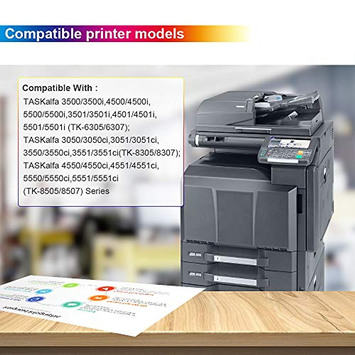 CHENPHON Compatible Waste Toner Container Box Replacement for Kyocera Mita WT-860 (1902LC0UN0 2LC93150) Waste Toner Container 1-Pack