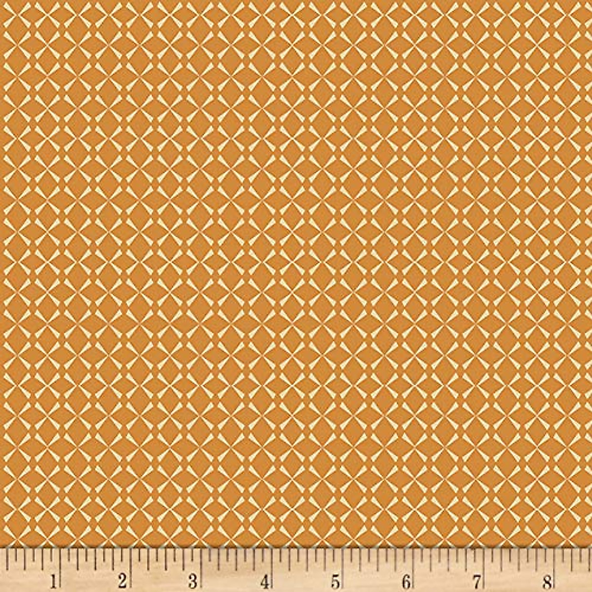 Art Gallery Fabrics Art Gallery Fusion Retrospective Boho Fabric, Orange