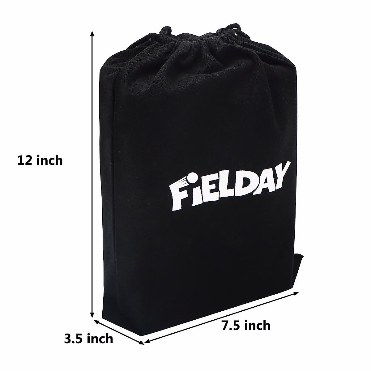 JOYIN 3.5 inch Giant Wood Yard Dice Large Dice Game Set with 6 Wooden Dice, 2 Double Sided Score Sheets, Dry Erase Marker, and a Durable Storage Bag, Good Yard Games for Kids and Adults