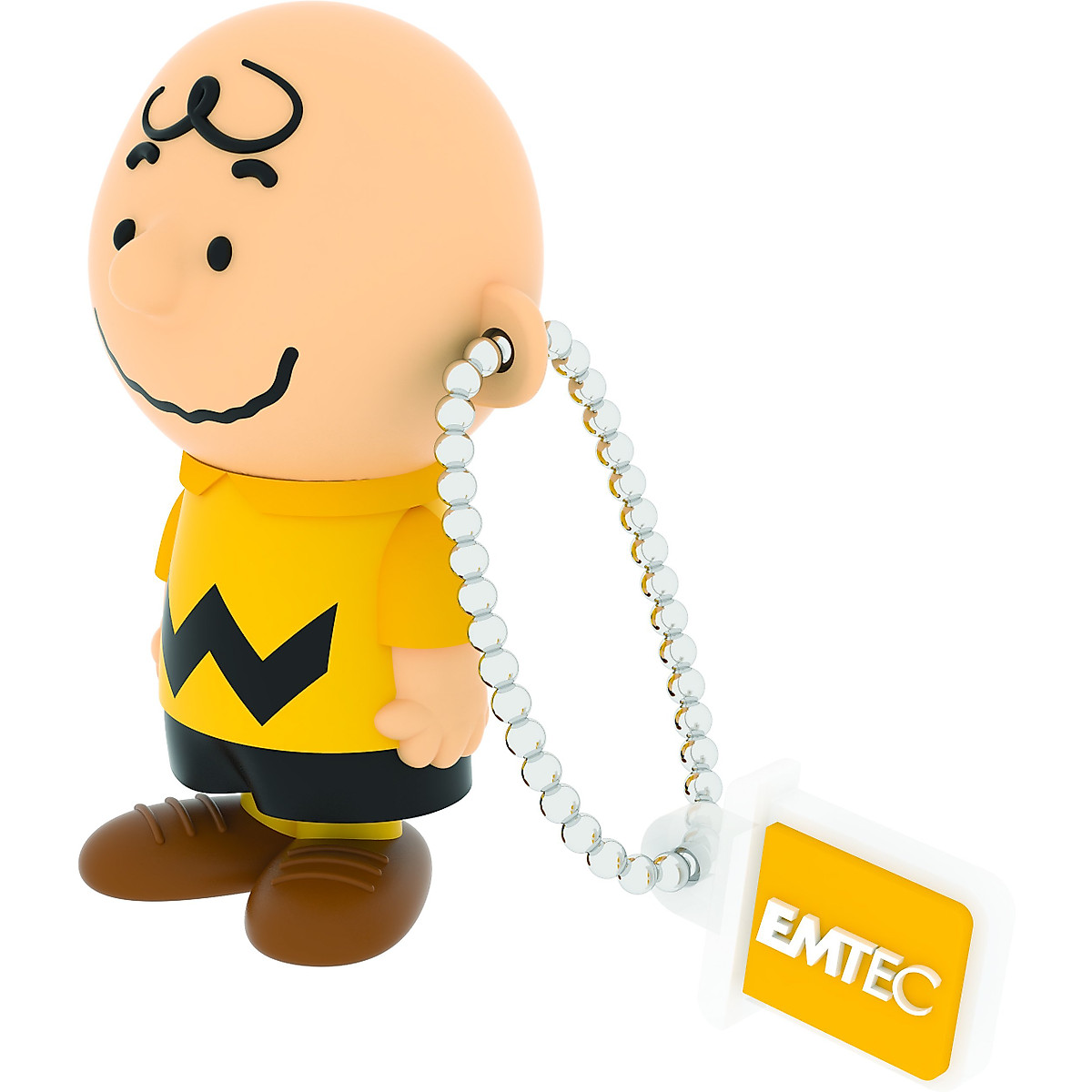 EMTEC USB Flash Drive 8GB Stick 2.0 Peanuts " Charlie Brown " 3D Design - PN 101