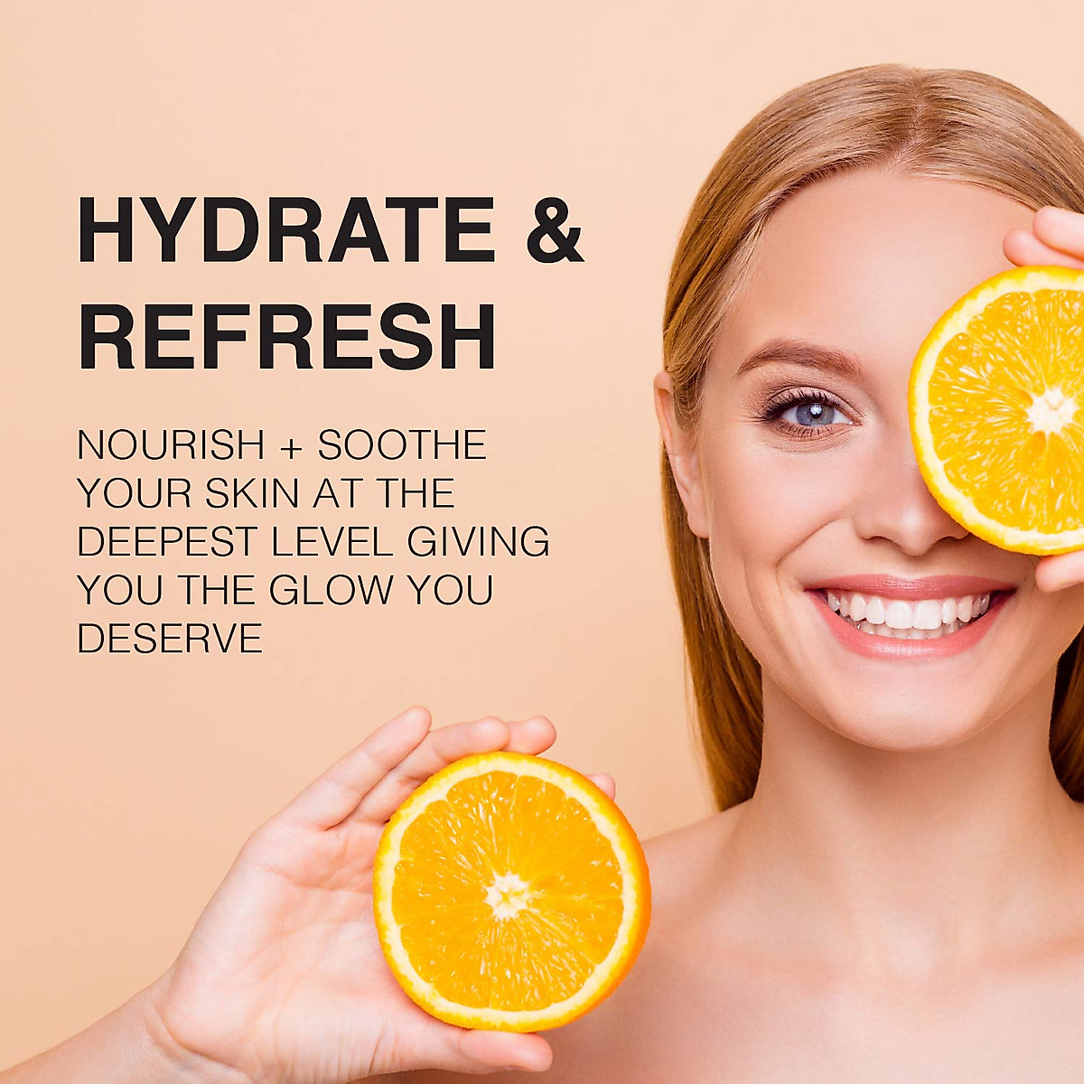 Vitamin-C Face Mist and Setting Spray for All Skin Types - Enhanced with Hyaluronic Acid, Aloe Vera and Rose Water - Skin Brightening, Anti-Aging, Moisturizing, Pore Minimizing - 4 Fl Oz