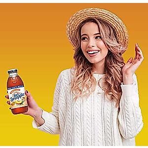 Diet Snapple Peach Tea, 16 fl oz (12 Plastic Bottles)