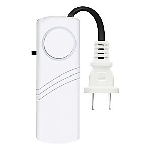 Power Failure Alarm,Automatic Power Cut Failure Alerter,80db LED Indicator Smart Alarm Warning Siren,Power Cut Alarm(Needs AAA Battery,Not Included) (1pc Power by AAA Battery)