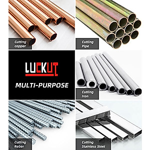 LUCKUT Cut-Off Wheels Cutting Wheel Disc 4-1/2"x3/64''x7/8'' Thin Metal Stainless Steel Cutting Cut Off Disc Blades Grinding Wheel for Angle Grinders 50-Pack