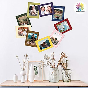 Mat Board Center, 10-Pack 11x14 Uncut Photo Mats Backing Boards - Mixed Color - for Frames, Photos, Pictures and More