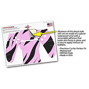 WraptorSkinz Skin Wrap compatible with Sony PS5 DualSense Controller Zebra Skin Pink (CONTROLLER NOT INCLUDED)