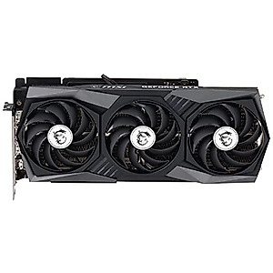 MSI Gaming GeForce RTX 3090 24GB GDRR6X 384-Bit HDMI/DP Nvlink Tri-Frozr 2 Ampere Architecture OC Graphics Card (RTX 3090 GAMING X TRIO 24G)