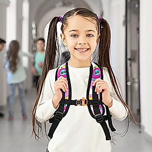 Selerdon Kid's Toddler Backpack Cute Helicopters Pink Cartoon Schoolbag for Cute Boys Girls, Daycare School Children Kindergarten Bag Preschool Nursery Travel Purse Bag