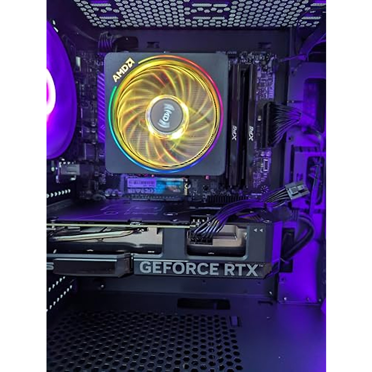 Centaurus Electra 2 Gaming Computer - AMD Ryzen 7 7700 8-Core AM5, 32GB DDR5 RAM, GeForce RTX 4070 Super, 1TB NVMe SSD, Windows 11 PRO, Wraith Spire Cooler, WiFi, RGB. Fast Gaming PC!