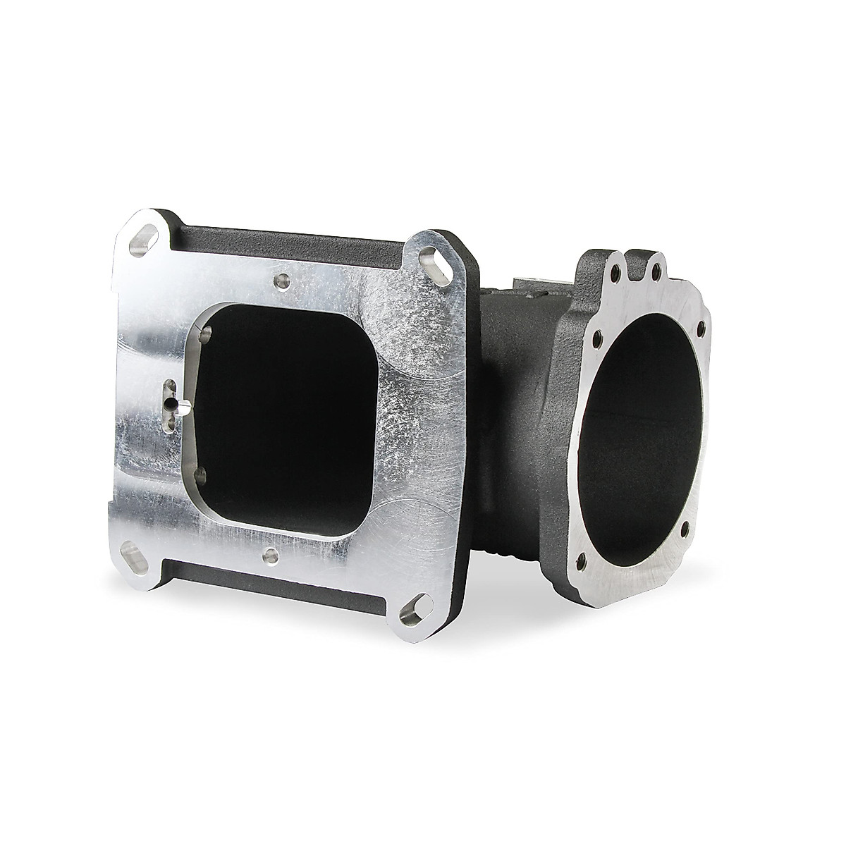 Holley EFI Intake Elbow, Ford Throttle To 4150, Blk