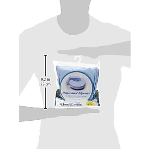 My Brest Friend Nursing Pillow Waterproof Slipcover – Machine Washable Breastfeeding Cushion Cover - Pillow not Included,Vinyl, Blue