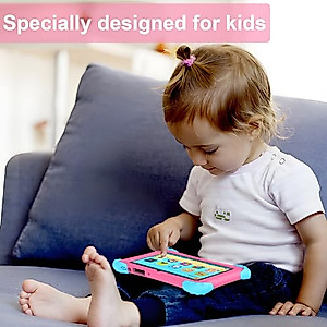 Kids Tablet 7 inch Tablet for Kids 2-12 Android 11 Toddler Tablet 2+32GB Childrens Tablet Kids APP Preinstalled Learning Tablet, with GMS Certified, Dual Camera, Parental Control, Shockproof Case