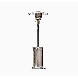 Garden Treasures 48000-BTU Stainless Steel Floorstanding Liquid Propane Patio Heater