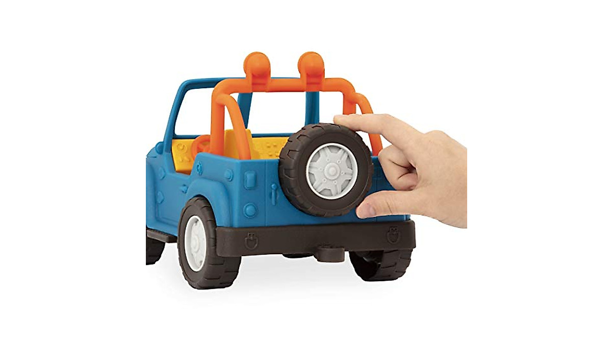 Battat Wonder Wheels 4x4 Toy Truck for Toddlers - Recyclable & Rugged