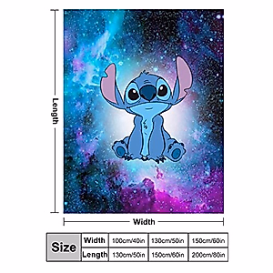 Anime Blanket Ultra Soft Flannel Throw Blanket Comfortable and Warm Blanket for Kids and Adults All Season 50"x40"