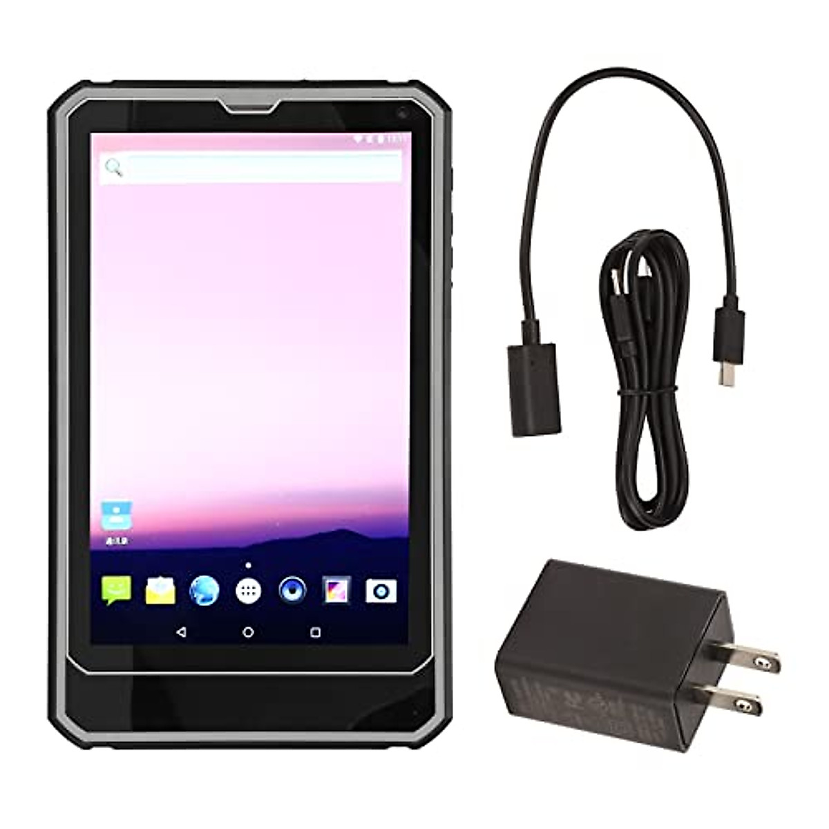 Airshi Tablet PC, 1920x1200 Full HD IP68 Waterproof Rugged Tablet for Industrial Warehouse (US Plug)