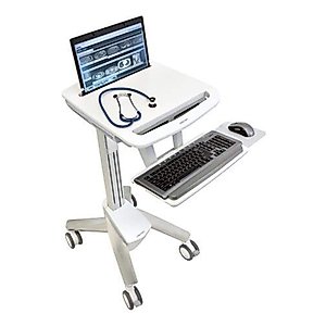 Ergotron StyleView EMR Laptop Cart, SV40 SV40-6100-0