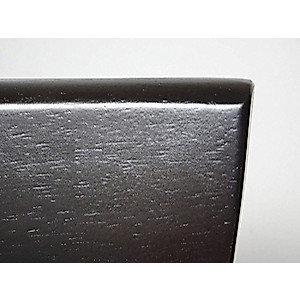 Dining Kitchen Set of 5 pc Table and 4 Side Warm Chairs Solid Wooden Espresso Black Finish