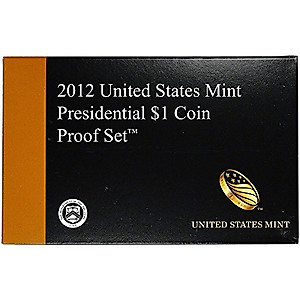 2012 S US Mint Presidential $1 Coin Proof Set OGP $1 Proof US Mint