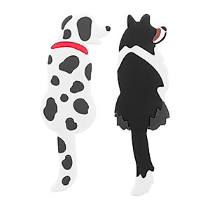 Scicalife Magnets for Fridge, Dog Refrigerator Magnets Wall Hooks for for Magnet Boards Fridge School Home Office Decor(2pcs)