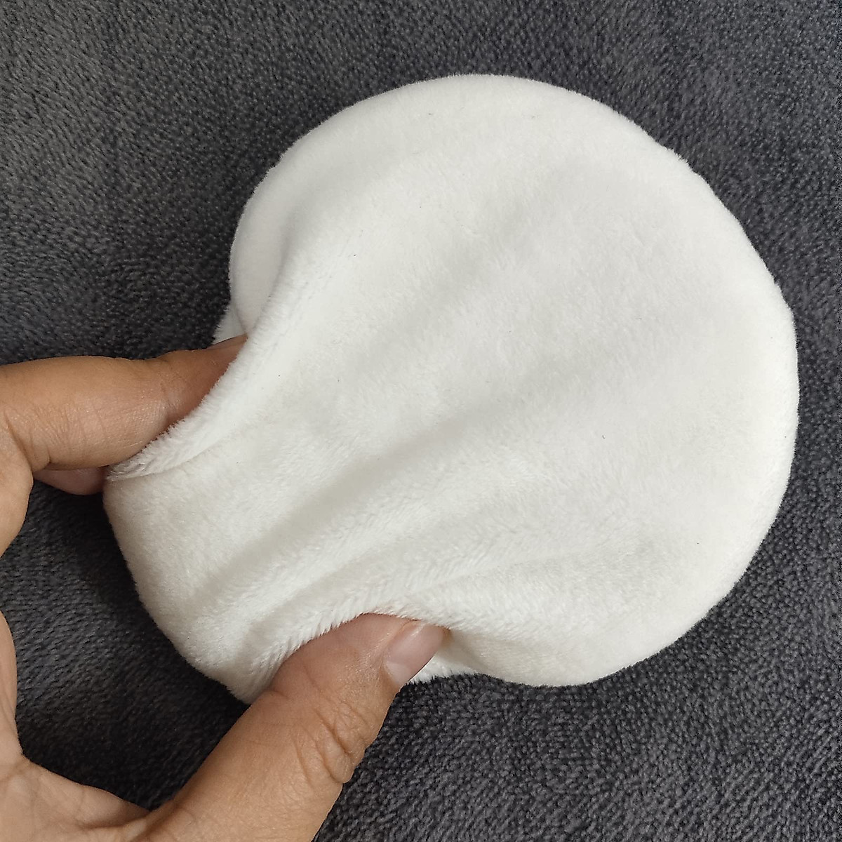 Topwon 5 Inch Powder Puff for Body Baby - Extra Large Jumbo Size Body Powder Puff Dusting Powder Blending & Setting Makeup Foundation (1 Pieces)