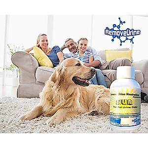 REMOVEURINE Pet Odor Eliminator for Home & Urine Destroyer - Pet Urine Odor Eliminator Spray - Urine Remover for Dogs and Cats - Pet Carpet Cleaner Solution