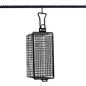 Pit Barrel Cooker All Purpose Basket Hanger | Grill Meat and Cook Sides Simultaneously | Barrel Smoker All Purpose Grill Basket | Grill Smaller Veggies, Mushrooms, Sides